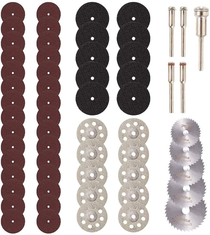 DIY Crafts CTDIYHI43093 18 Shank Diamond Cutting Wheel Set HSS Saw Blades Resin Cutoff Disc ...