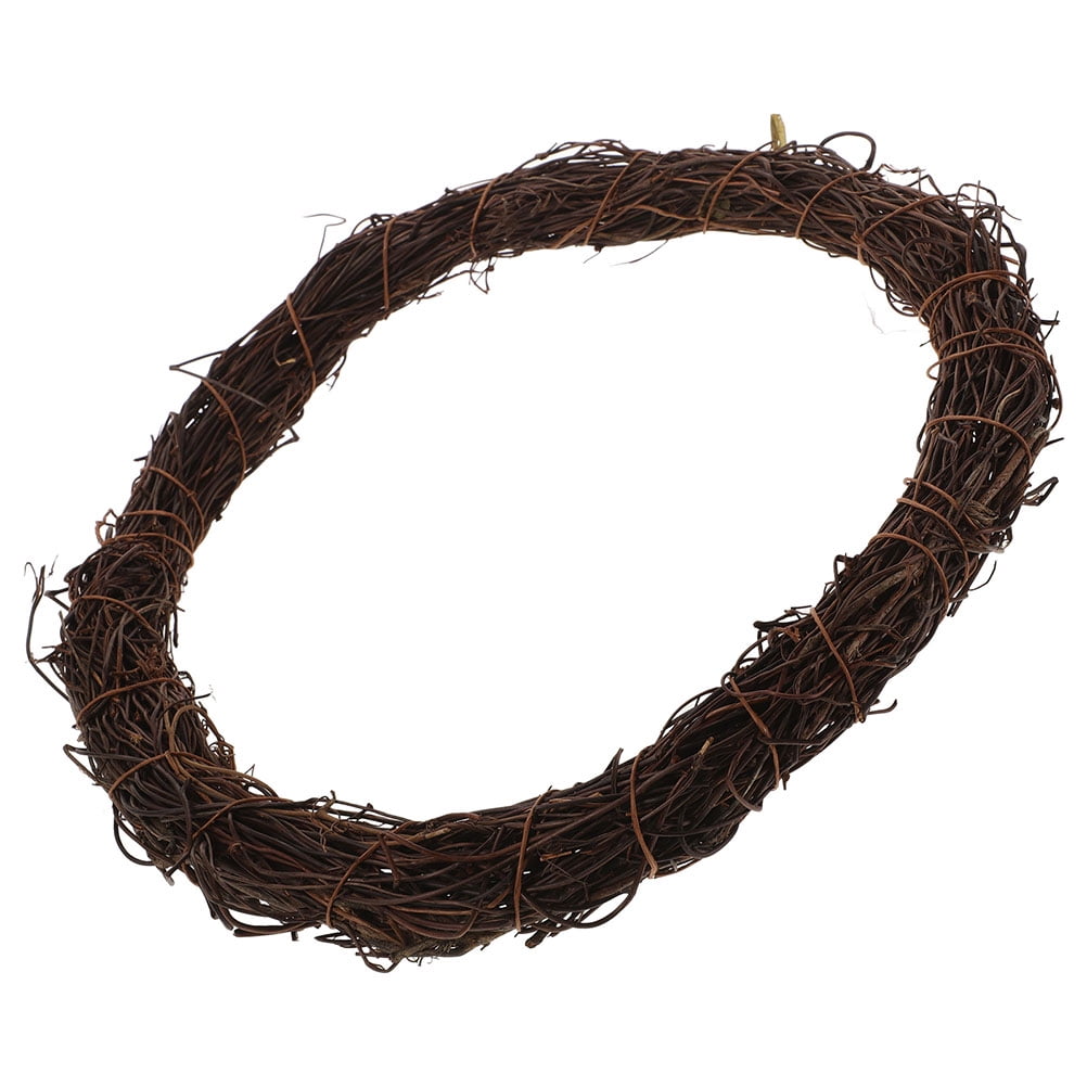 DIY Crafts Natural Rattan Wreath Frame Wreath Form Rings DIY Wreath ...