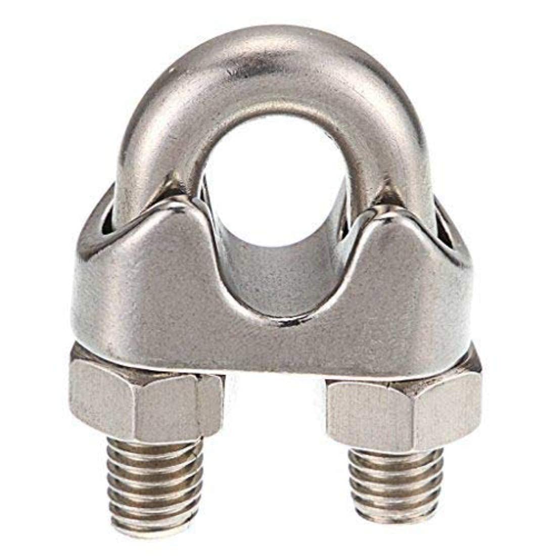 DIY Crafts Pack of 5 Pcs Steel U Bolt Silver Steel U Bolt Type Wire ...
