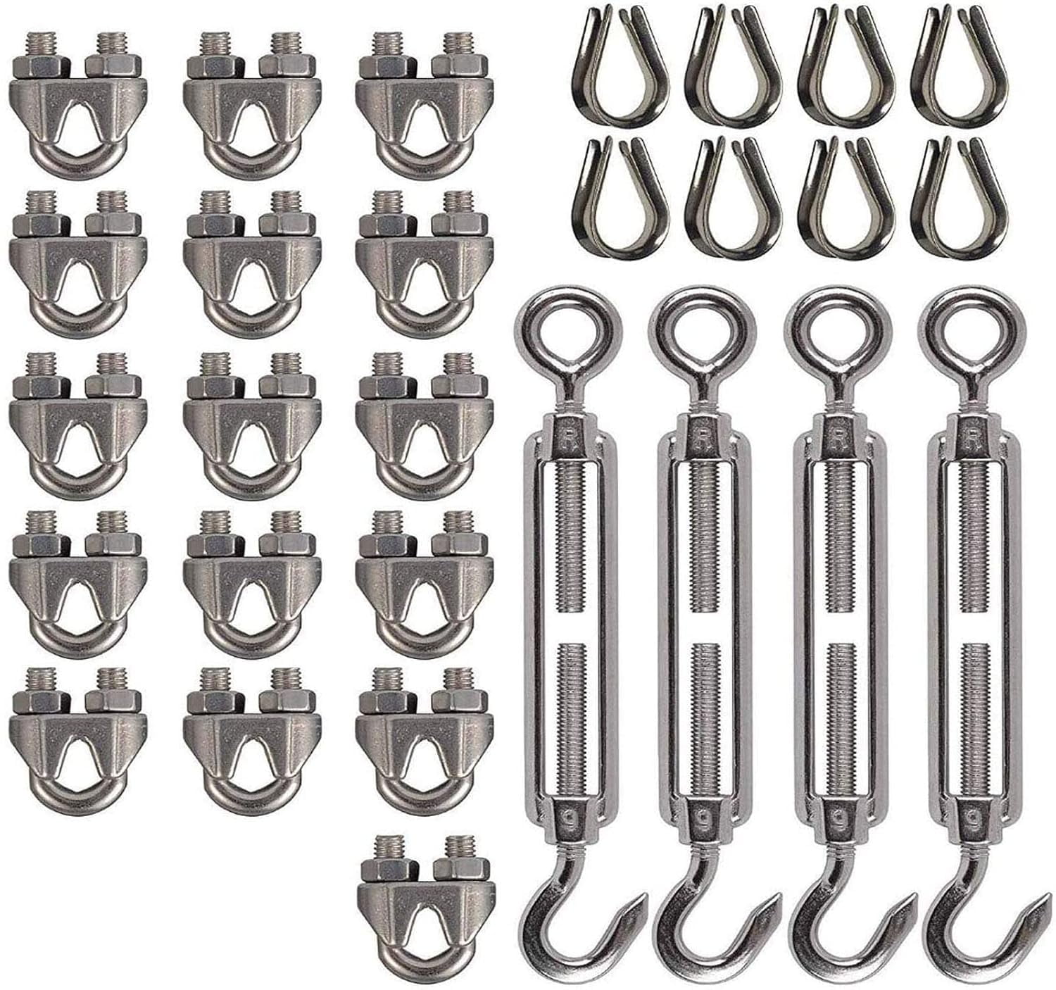 DIY Crafts Pack of 5 Sets Turnbuckle Tension Turnbuckle Tension Wire ...