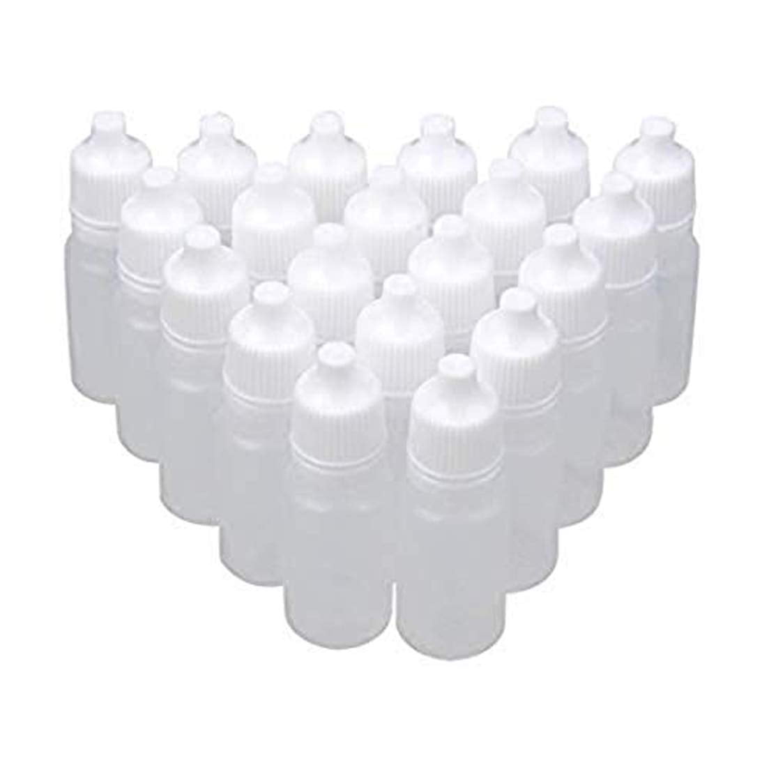 DIY Crafts Pack Of 200 Pcs Dropper Bottles White Plastic Empty ...