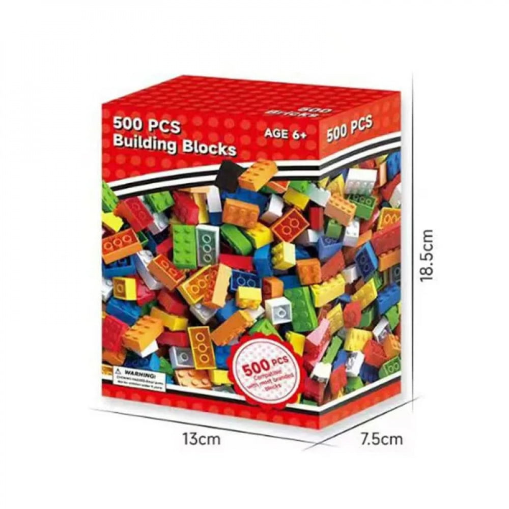 DIY Creative Building Blocks Bulk set, 300/500/1000/1500Pcs classic ...
