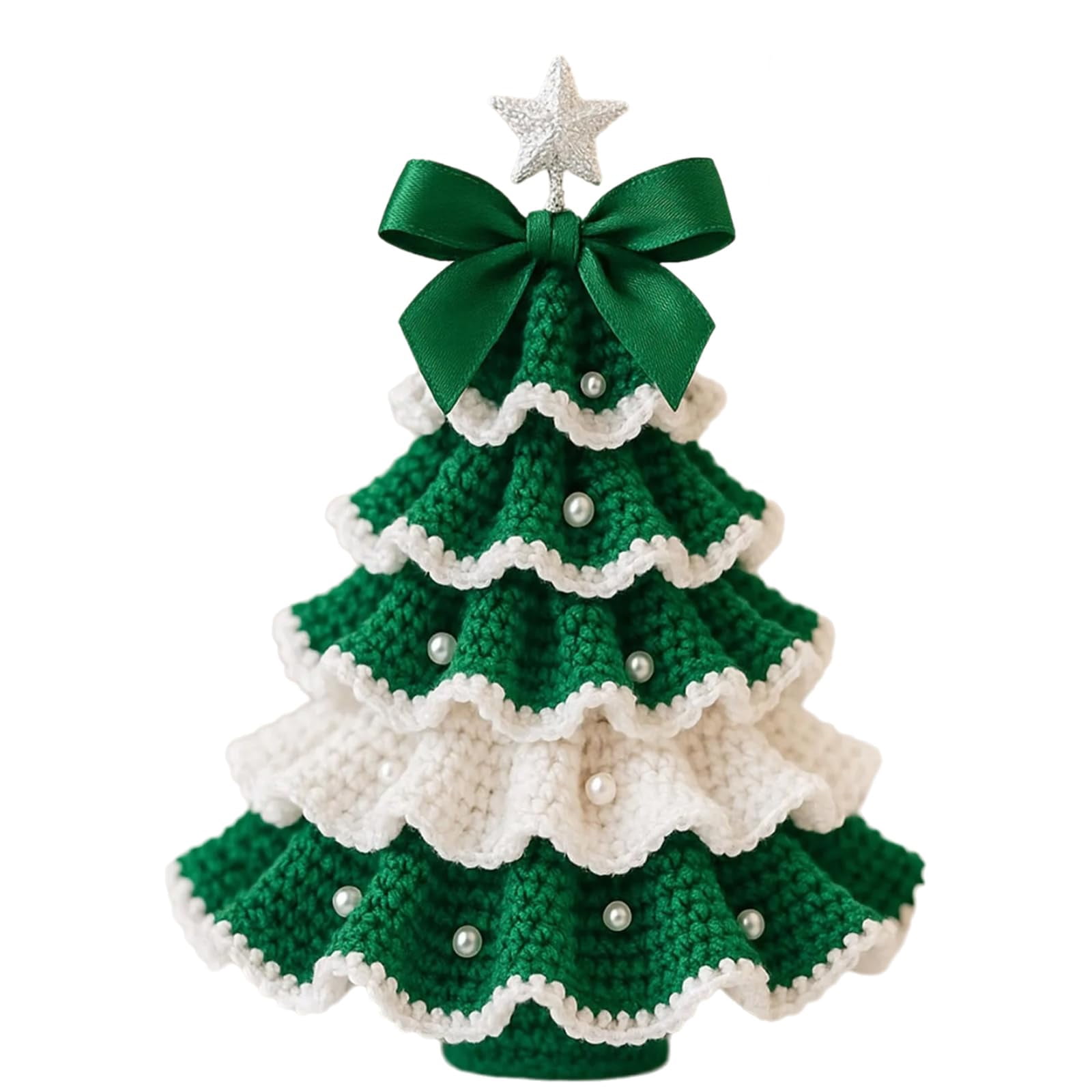 DIY Crochet Christmas Tree Kit – Handmade Holiday Decoration Set ...