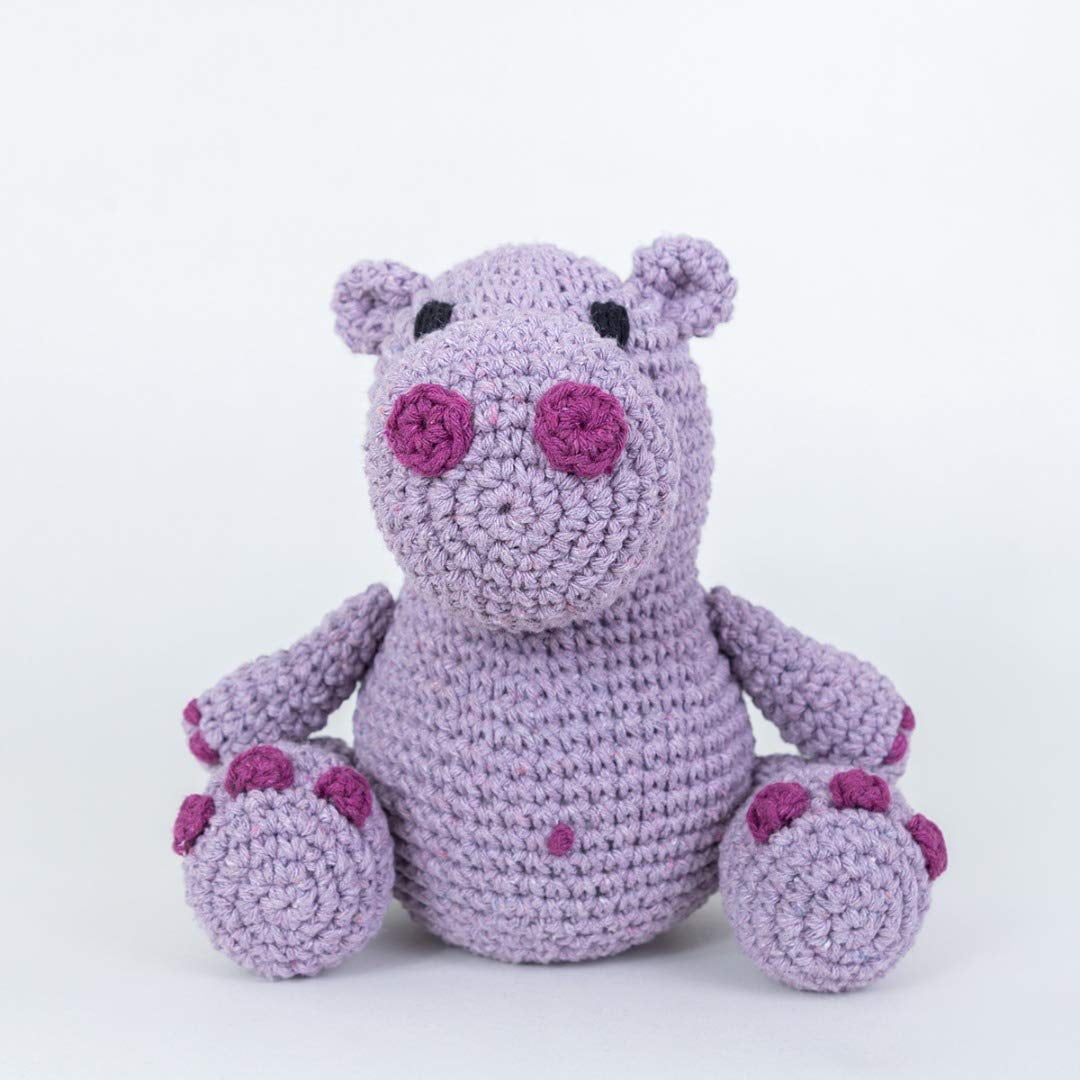 DIY Crochet Kit Hippo Hugo - Walmart.com