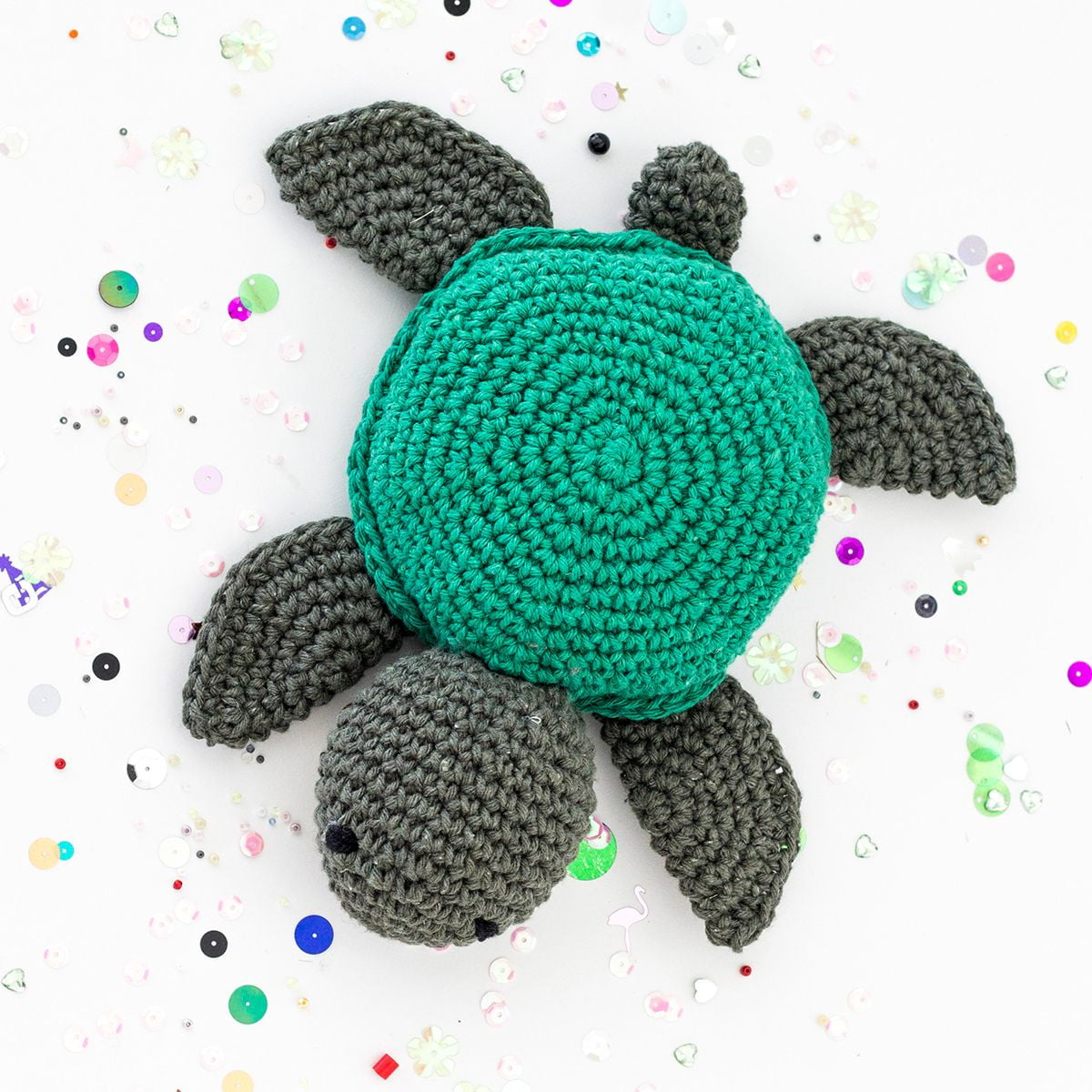 DIY Crochet Kit Turtle Jake - Aspen PAK141 - Walmart.com