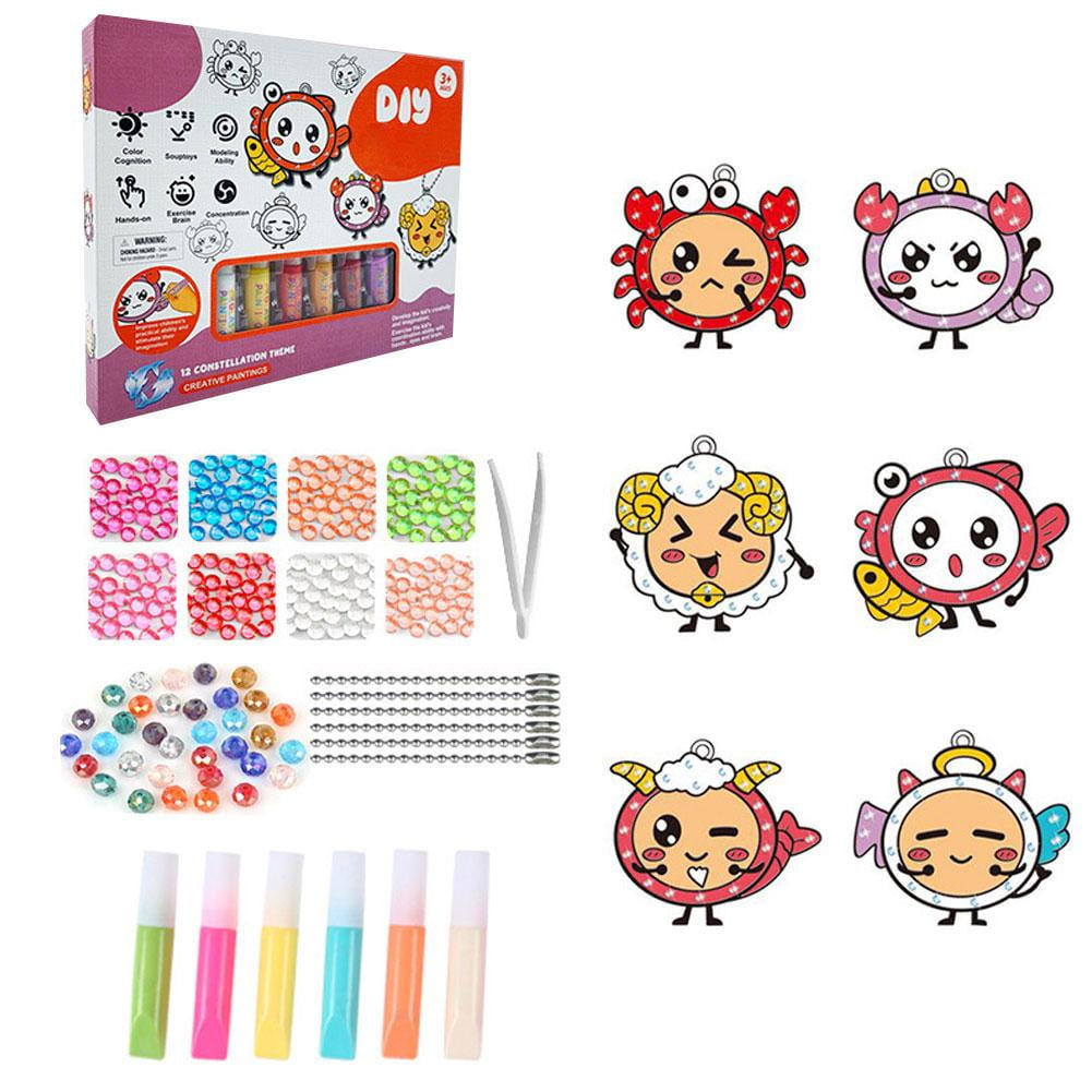 DIY Crys-tal Paint Arts and Crafts Set DIY Graffiti Toys HOT NEW 2025 ...