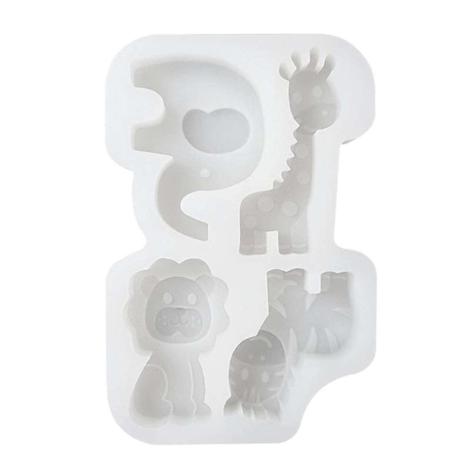 DIY Resin Animal Silicone Mold Animal Shaped Silicone for Cake Scented ...