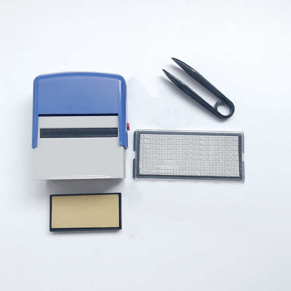 DIY Custom Ink Seal Set Dial Seal Assortment Seal Movable Type Monogram ...