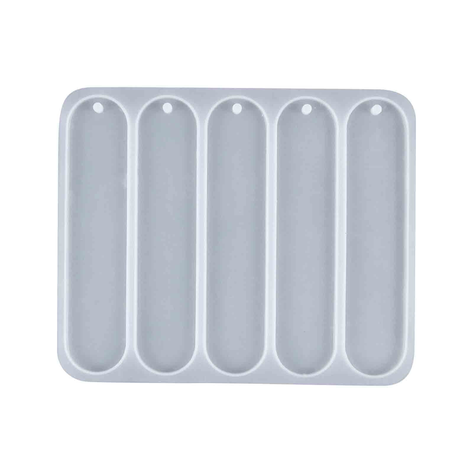 DIY Custom Long Bar Bookmark Mould, Plastic Resin Casting, Easy Pour ...