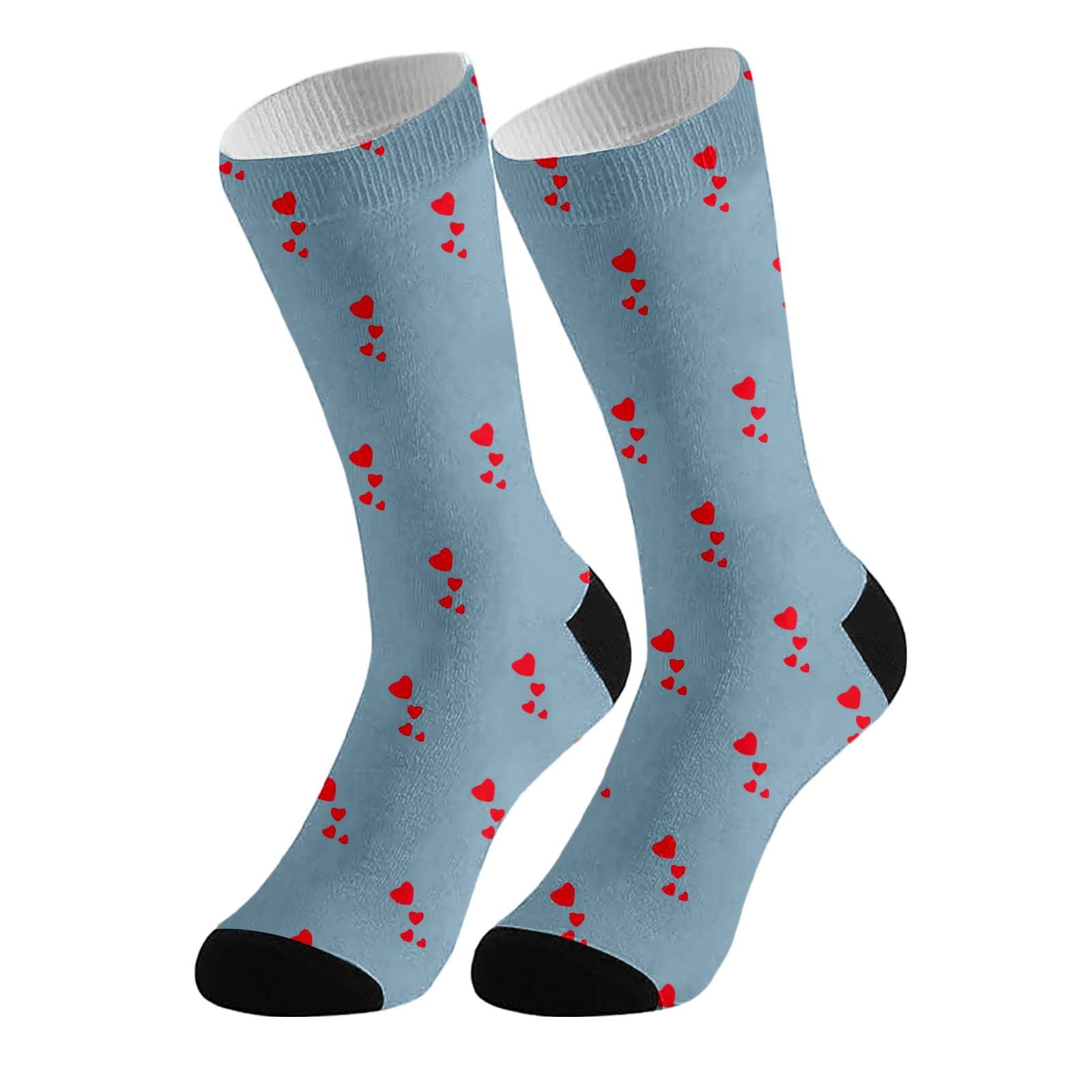 DIY Custom Socks With Picture Funny Print Photo Socks Customized Novelty Sock For Men Women ...