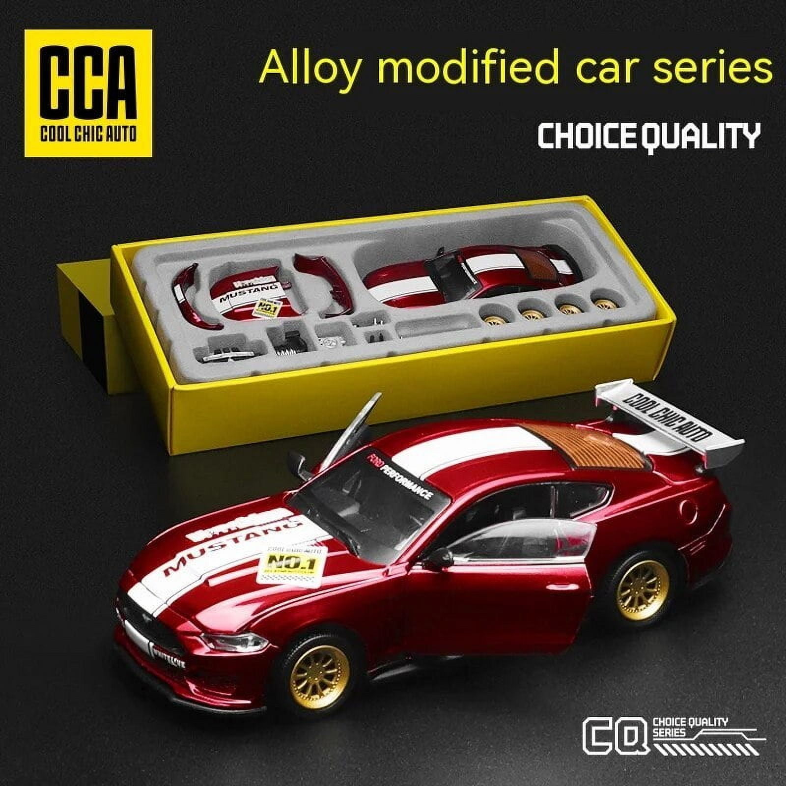 DIY Customizable 1:43 Scale Ford Mustang Alloy Car Model Kit - Unique ...