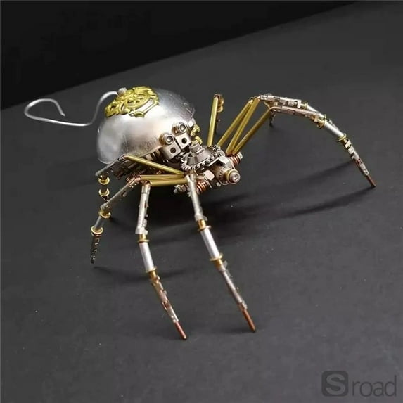 DIY Cyberpunk Mechanical Spider Metal Model Kit, 3D Puzzles For Adults ...