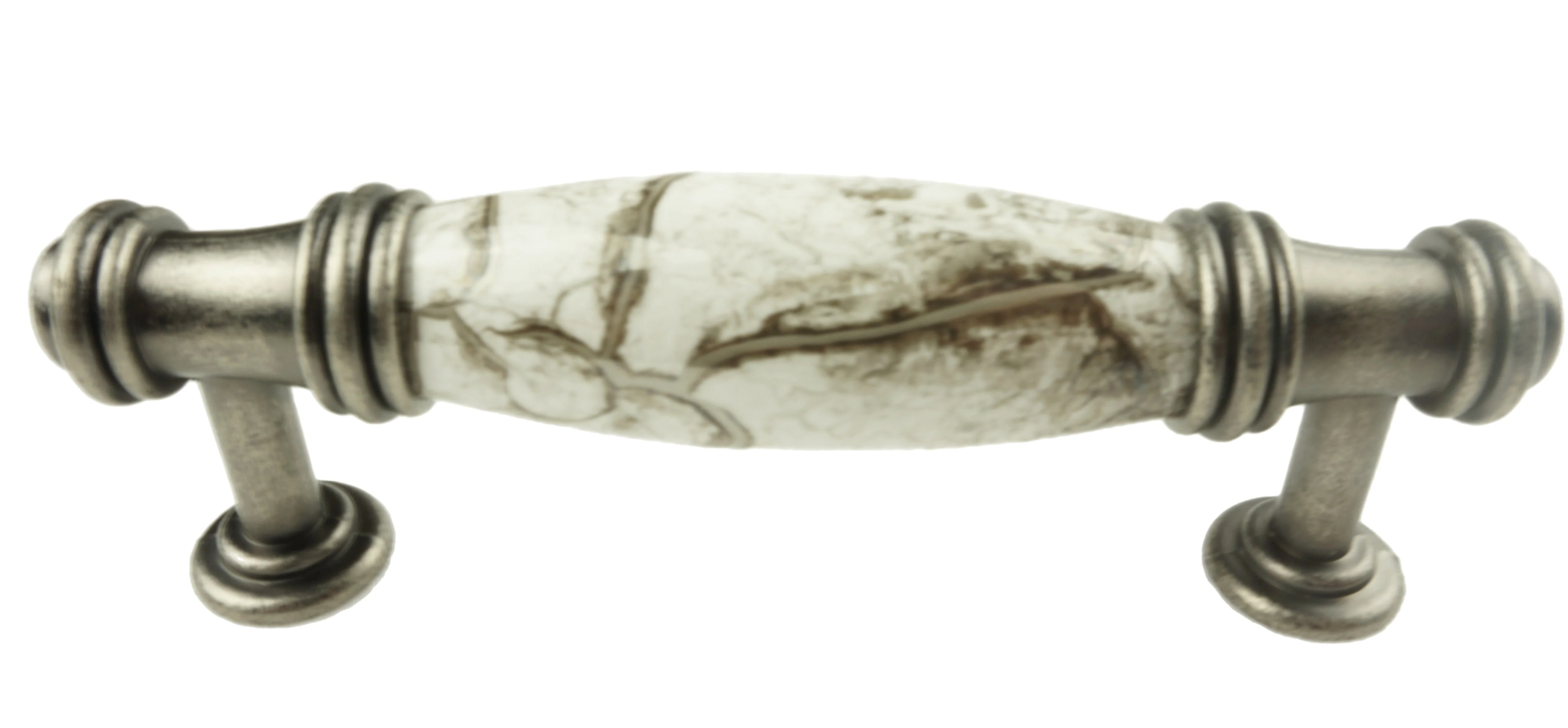 DIY Décor Hub - 3 inch Antique Silver-Gray Cabinet Pulls, 20-Pack ...