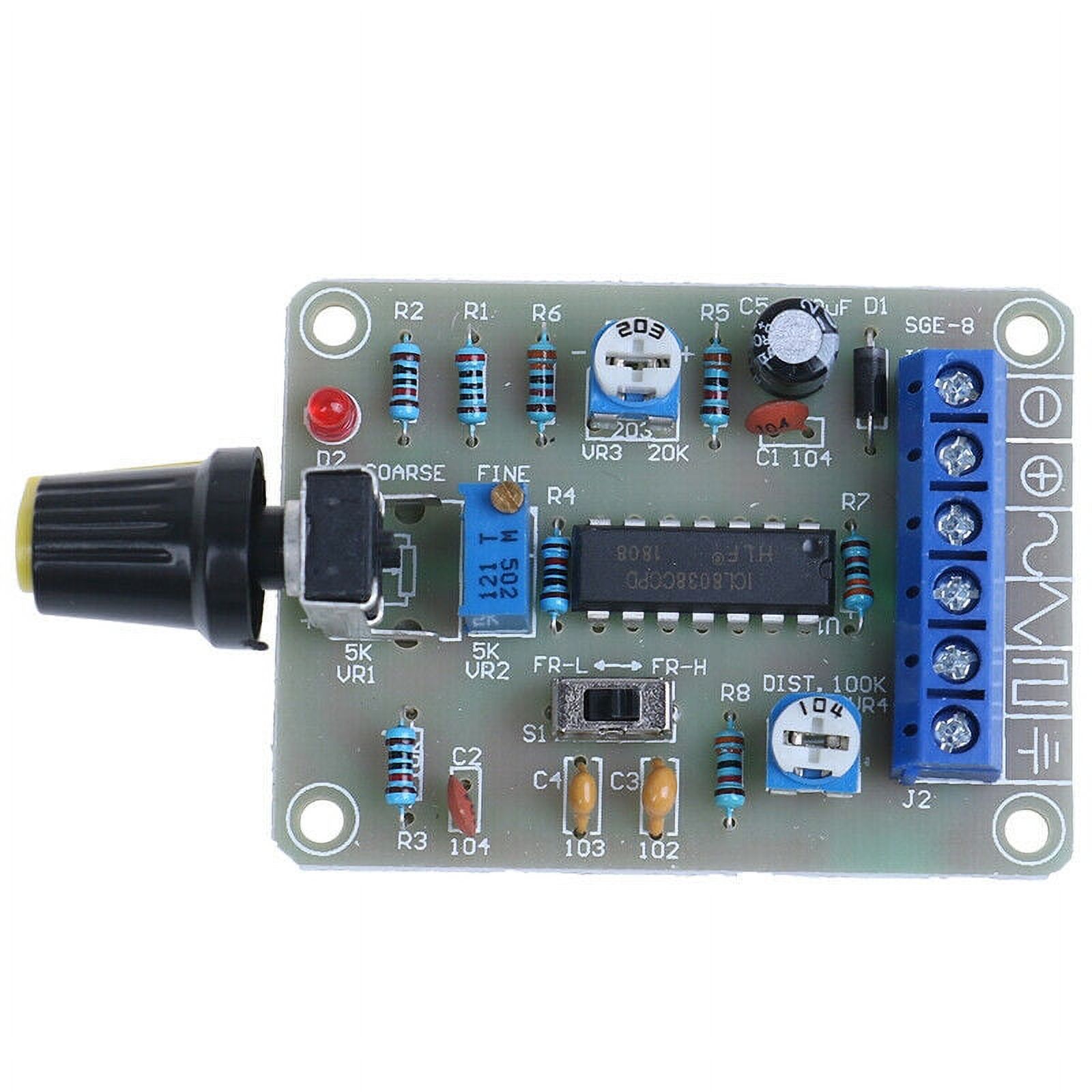 DIY DC 12V ICL8038 Monolithic Function Signal Generator Sine 50-5KHz ...