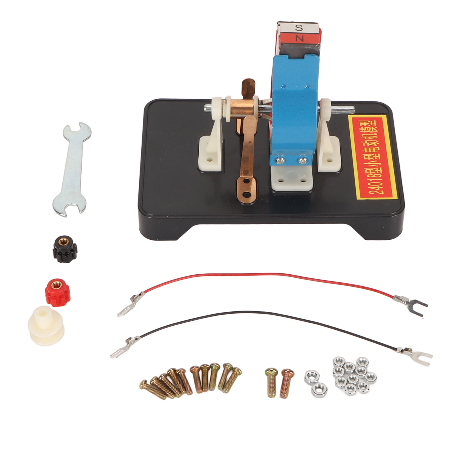 DIY DC Electric Motor Model Assemble Kit Portable Simple Motor Model ...