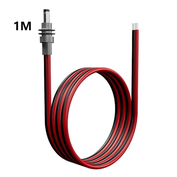 DIY DC power cable 14AWG red and black double parallel cable for ...