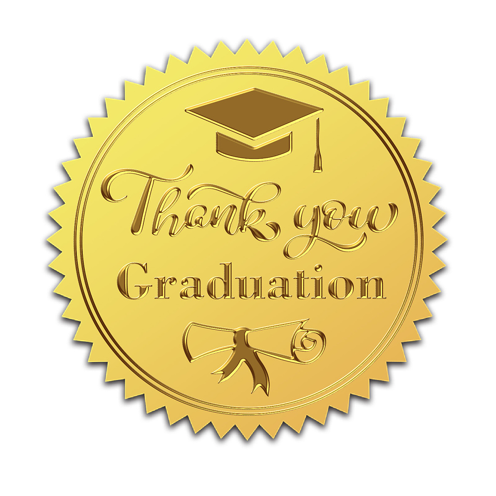 DIY DIY 25Sheet Self Adhesive Gold Foil Embossed Stickers Medal ...