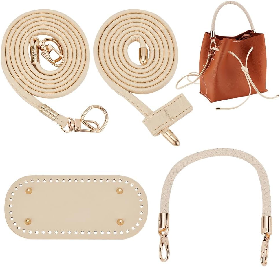 DIY DIY Handbag Making Kit Handmde Crochet Knitting Bucket Tote Bag ...