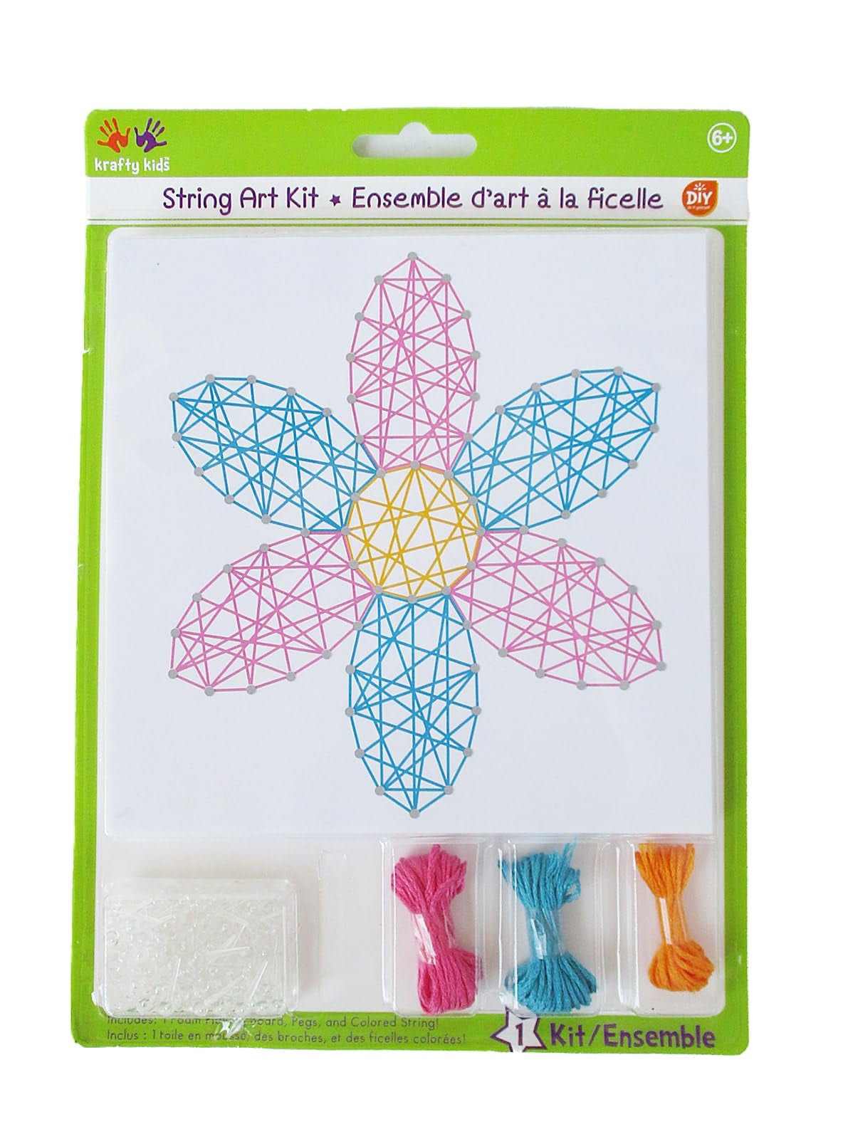 DIY Daisy Flower String Art Craft Kit for Kids, Classroom, and Home ...