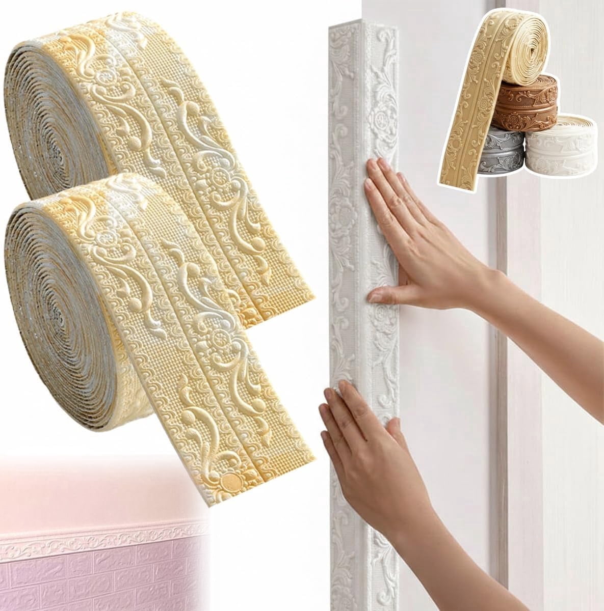 DIY Decorative Border Tape for Walls & Furniture, Instantly Upgrade Any ...