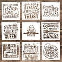 DIY Decorative Reusable Home Letter Stencil Template for DIY Crafts ...