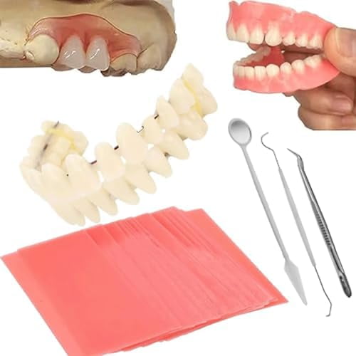 DIY Denture kit, Making Partial dentures and Full Simulation Practice ...