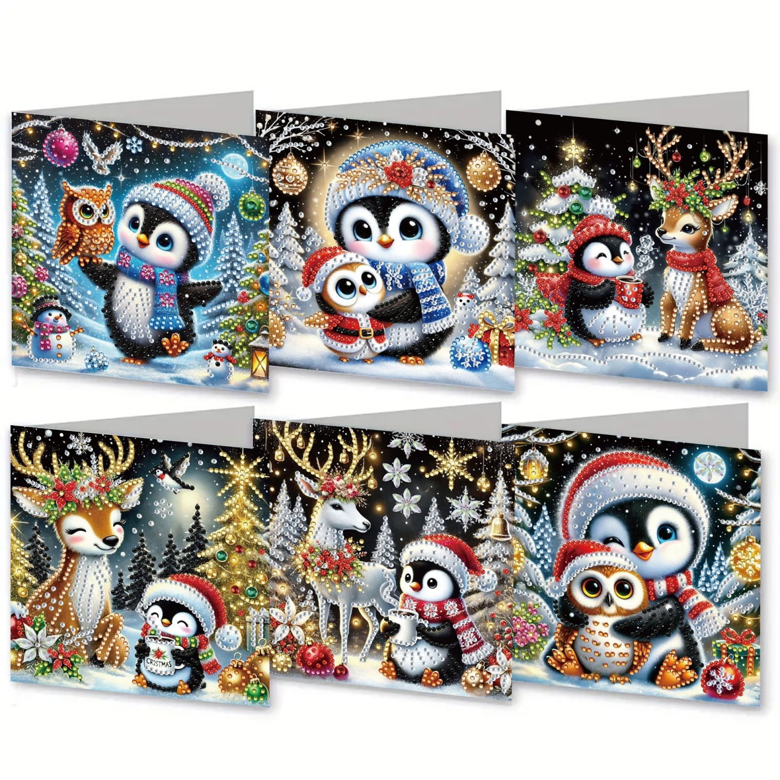 DIY Diamond Art Painting Christmas Creative Design Holiday Blessing ...