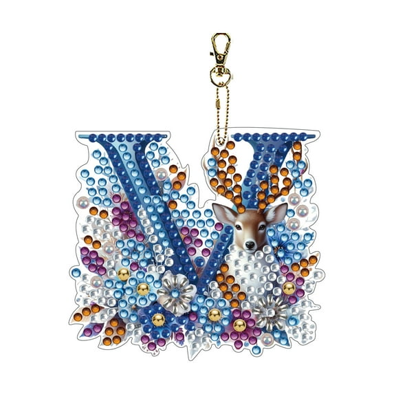 DIY Diamond Art Painting Christmas Letter Creative Design Acrylic ...