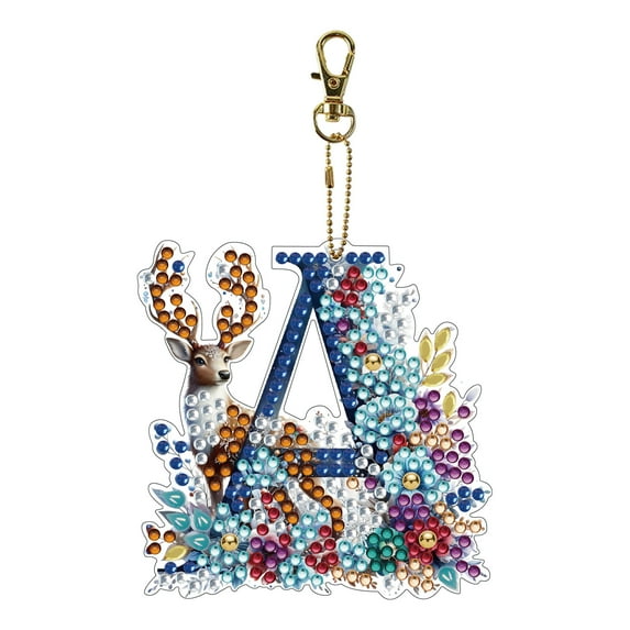 DIY Diamond Art Painting Christmas Letter Creative Design Acrylic ...