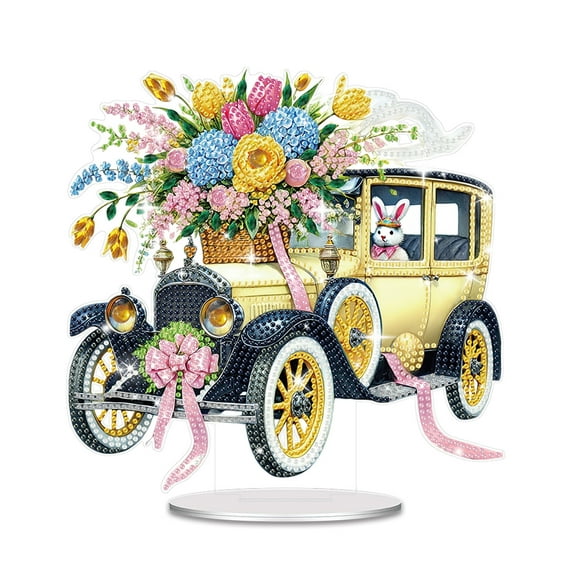 DIY Diamond Art Painting Creative Design Acrylic Home Decor Desktop ...