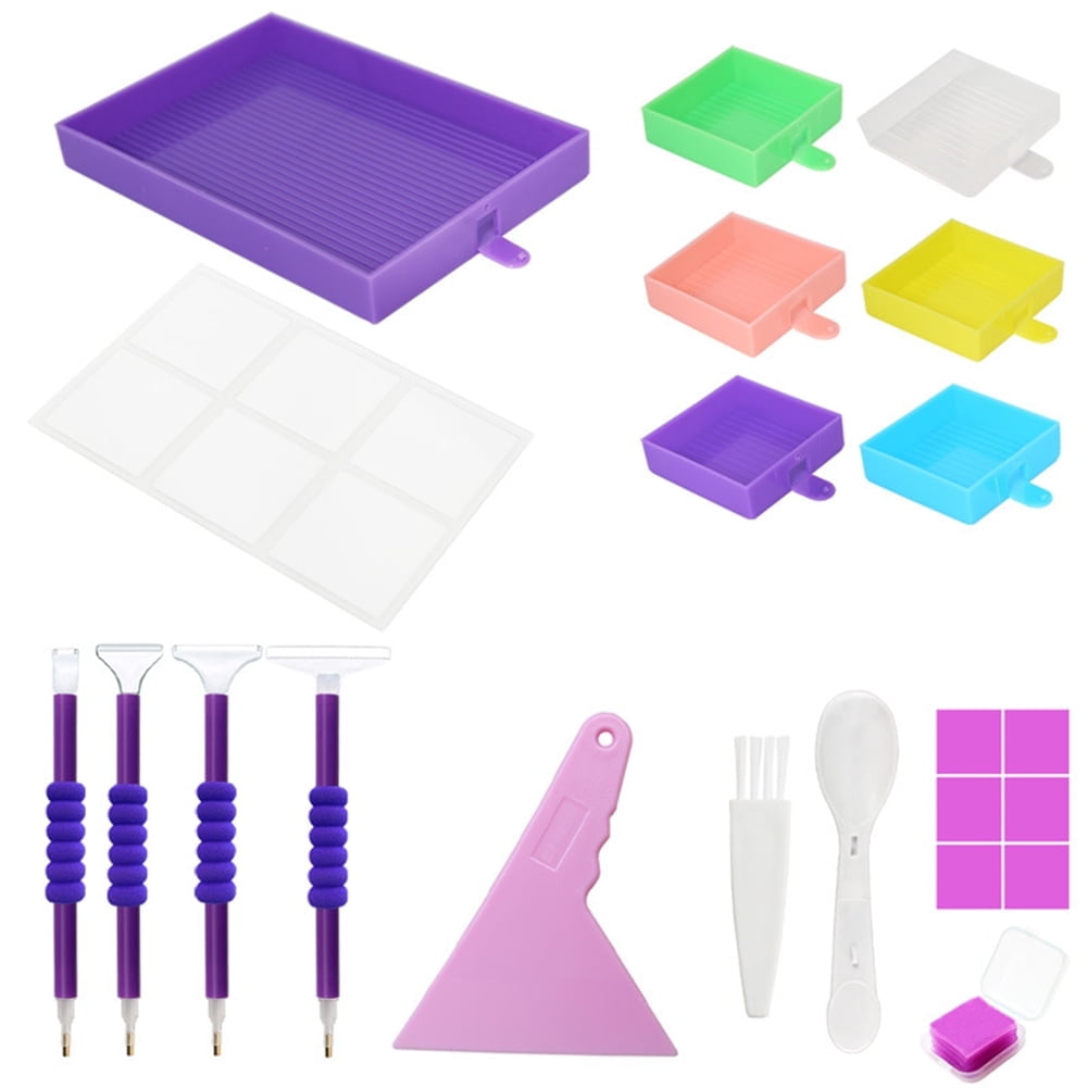 DIY Diamond Painting Kit with Diamond Plate Multifunctional ...