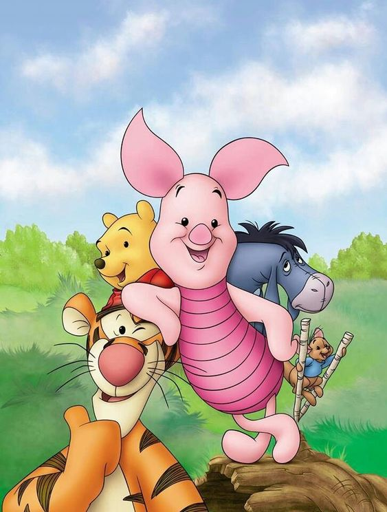 DIY Diamond Painting Kits for Adults Winnie the Pooh 5D Diamond Art Kit Full Drill Round for ...