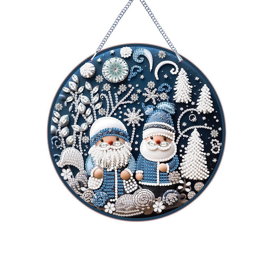 DIY Diamond Painting Pendant Decoration Kits with Resin Rhinestones ...
