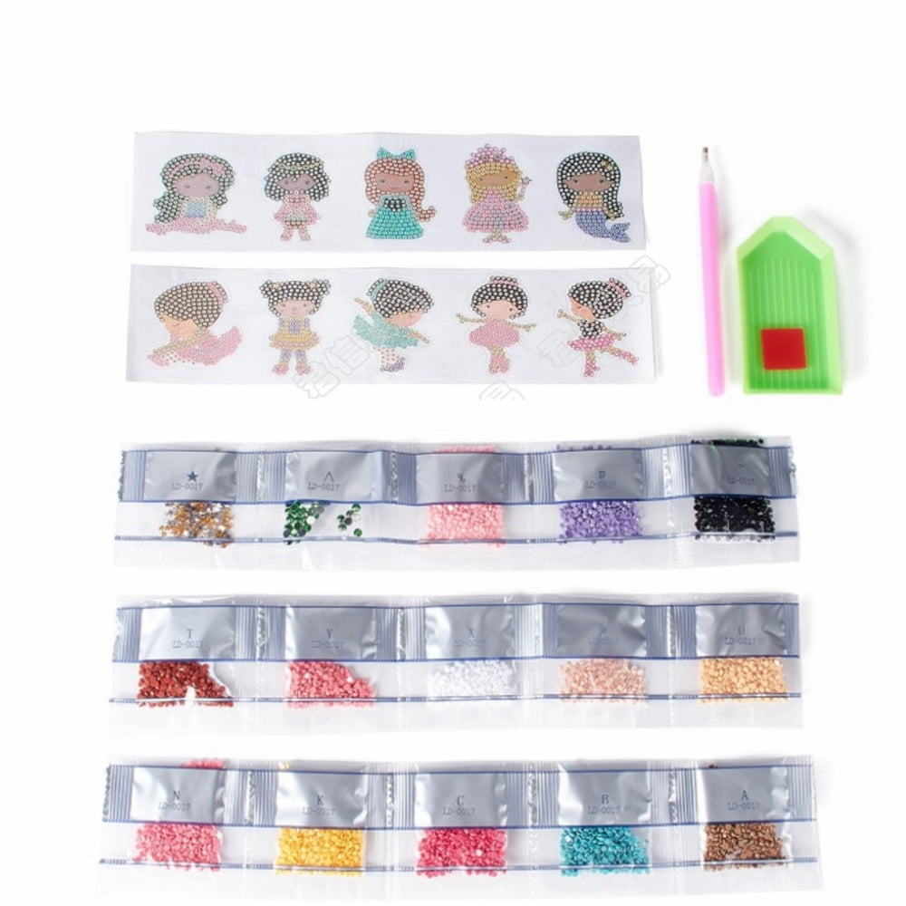 DIY Diamond Painting Stickers Kits For Kids with Diamond Painting ...