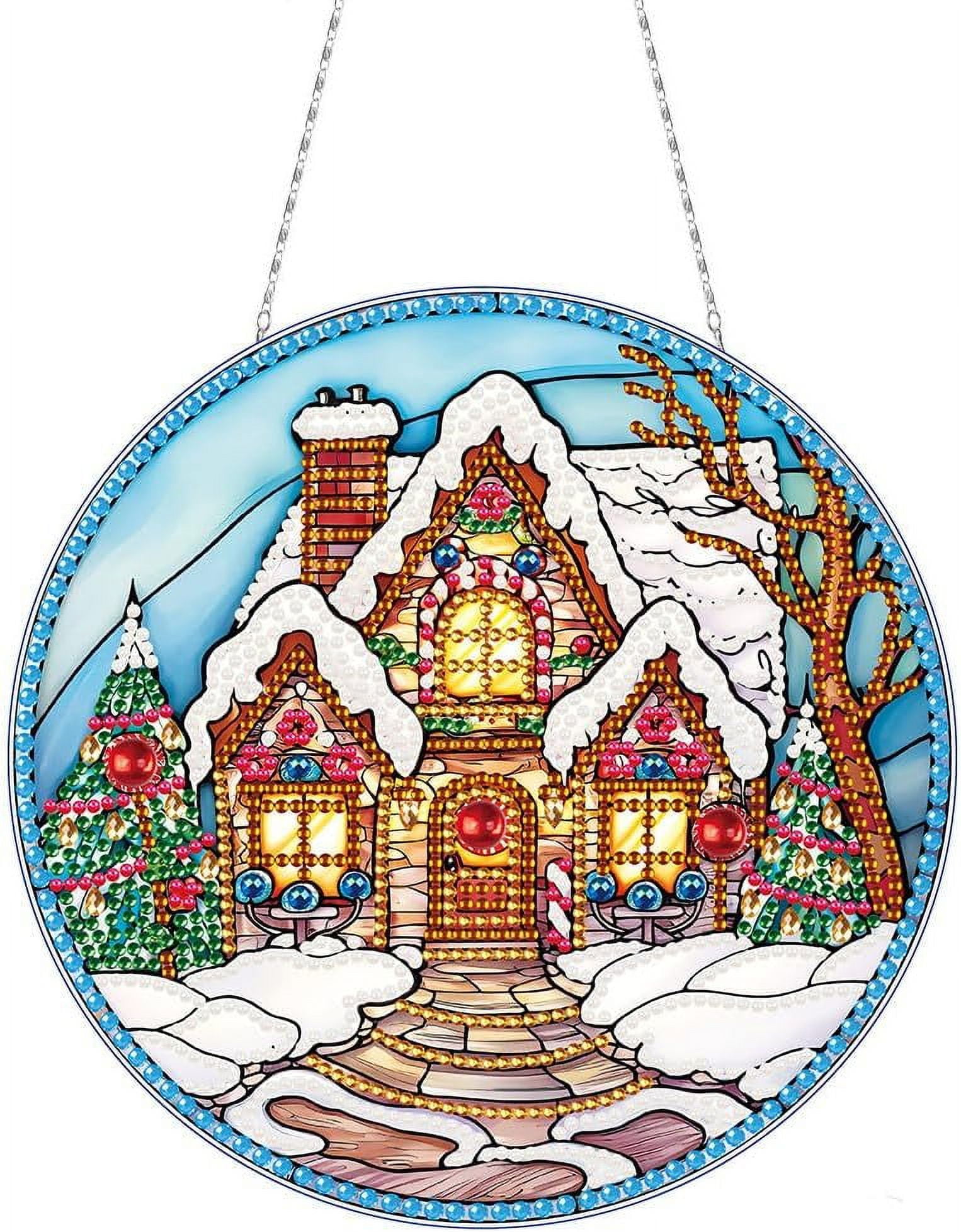 DIY Diamond Pendant Ornament Special Shaped Crystal Diamond Art ...