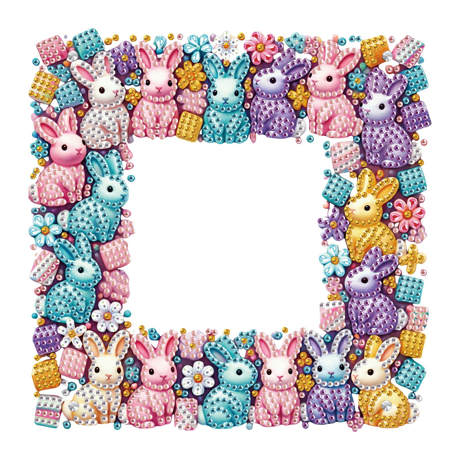 DIY Diamond Photo Frame Diamond Art Painting Creative Design Acrylic ...