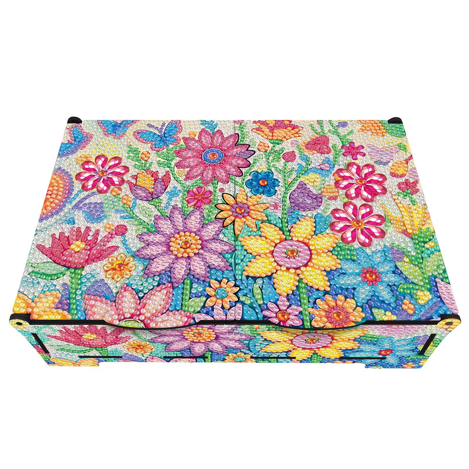 DIY Diamond Storage Box Diamond Art Painting Creative Design Wooden ...