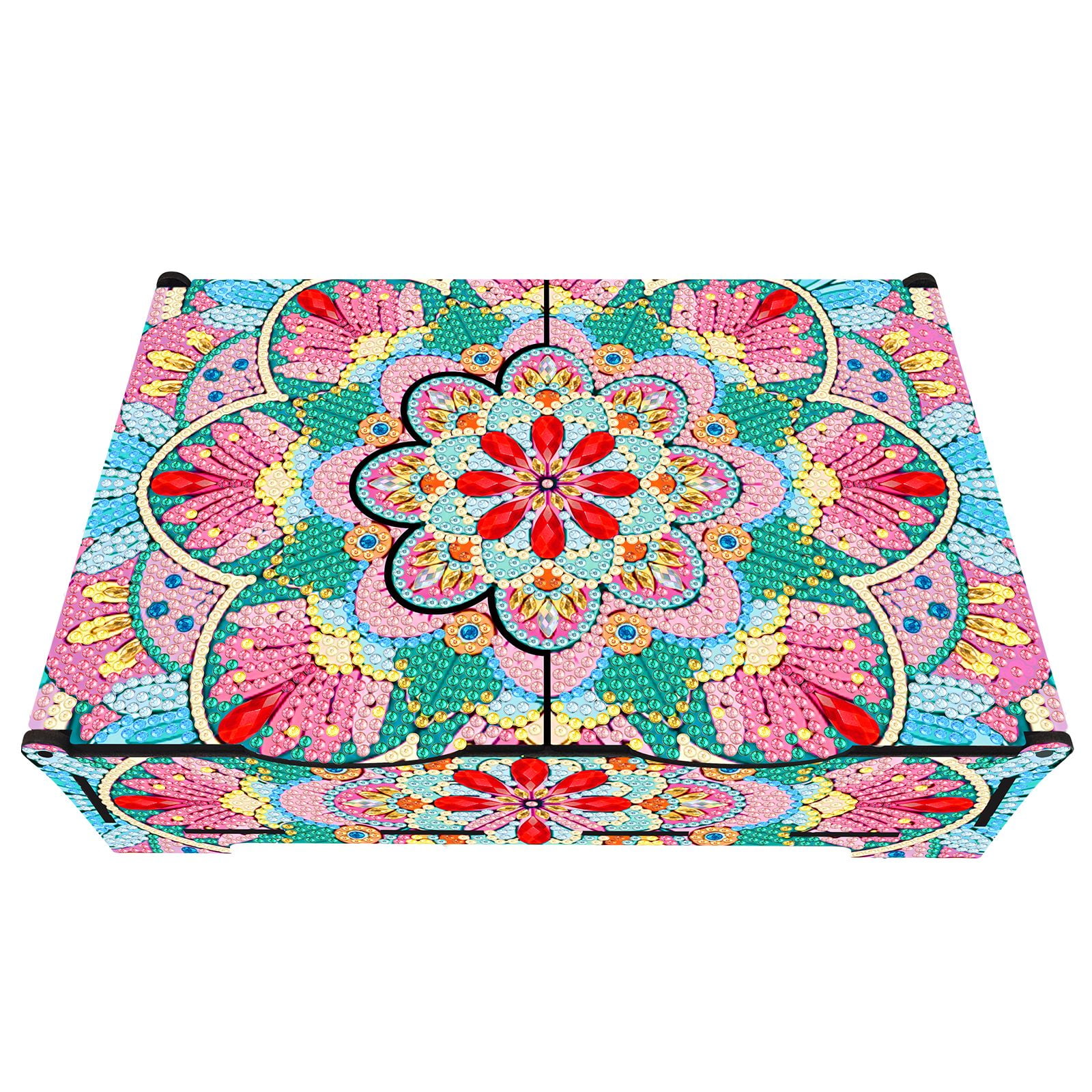 DIY Diamond Storage Box Diamond Art Painting Creative Design Wooden ...