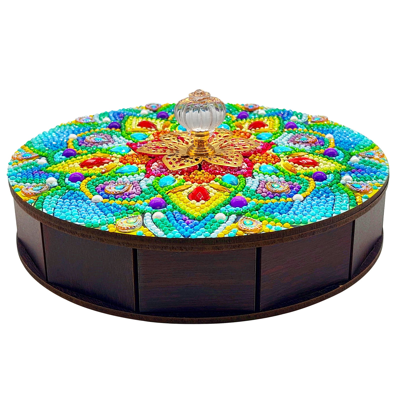 DIY Diamond Storage Box Diamond Art Painting Mandala Creative Design ...