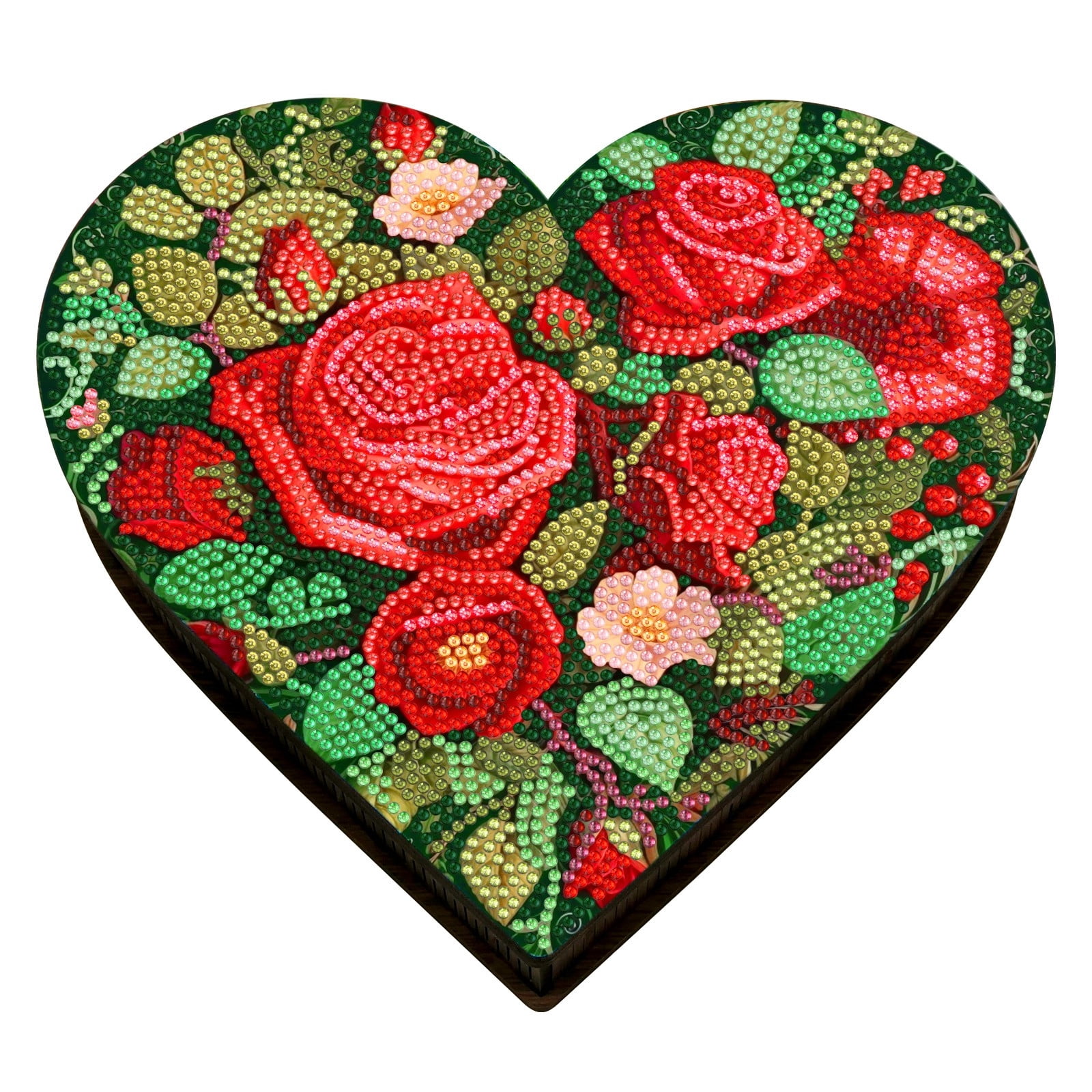 DIY Diamond Storage Box Diamond Painting Creative Love Shape Design ...