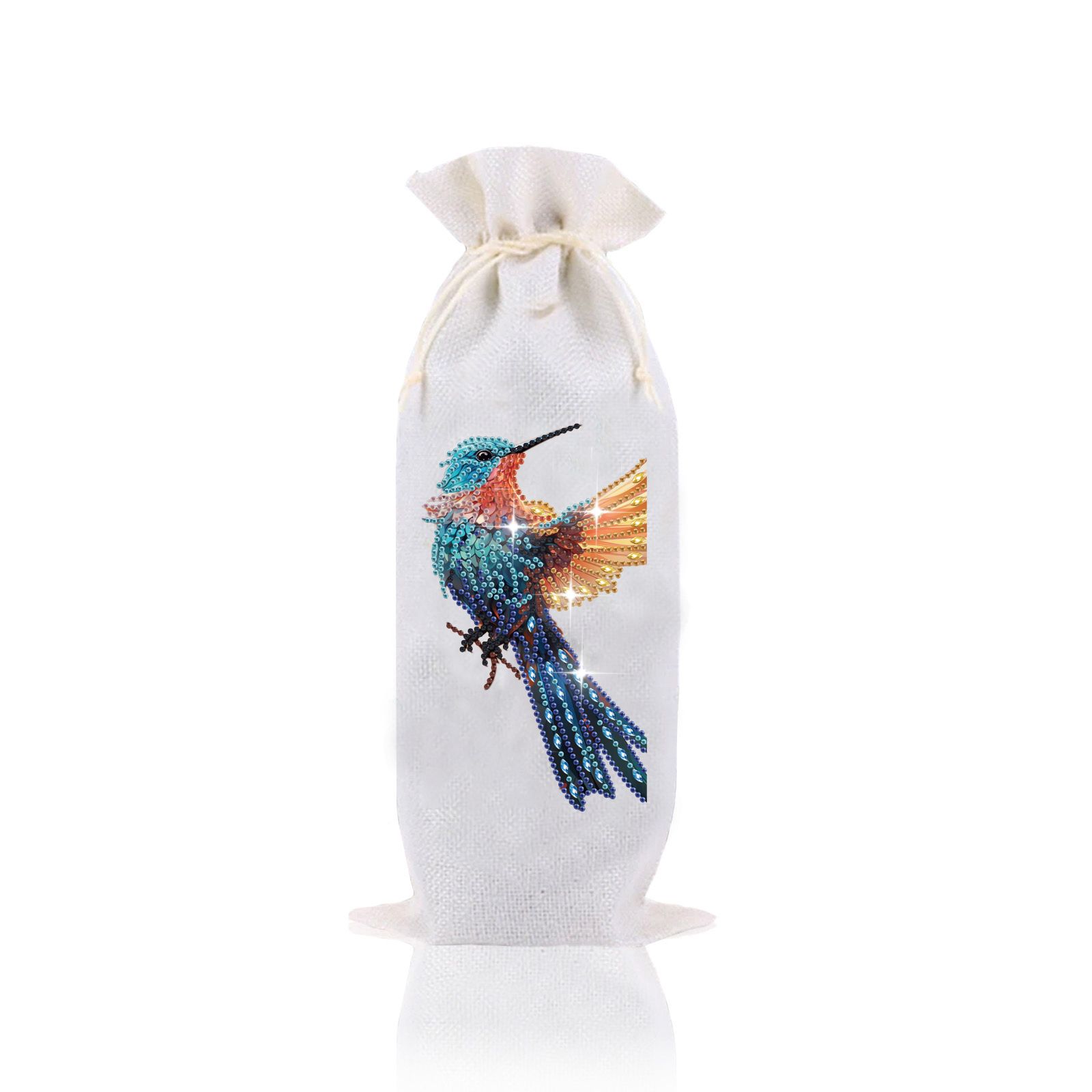 DIY Diamond Wine Bottle Cover Diamond Art Painting Animal Creative ...