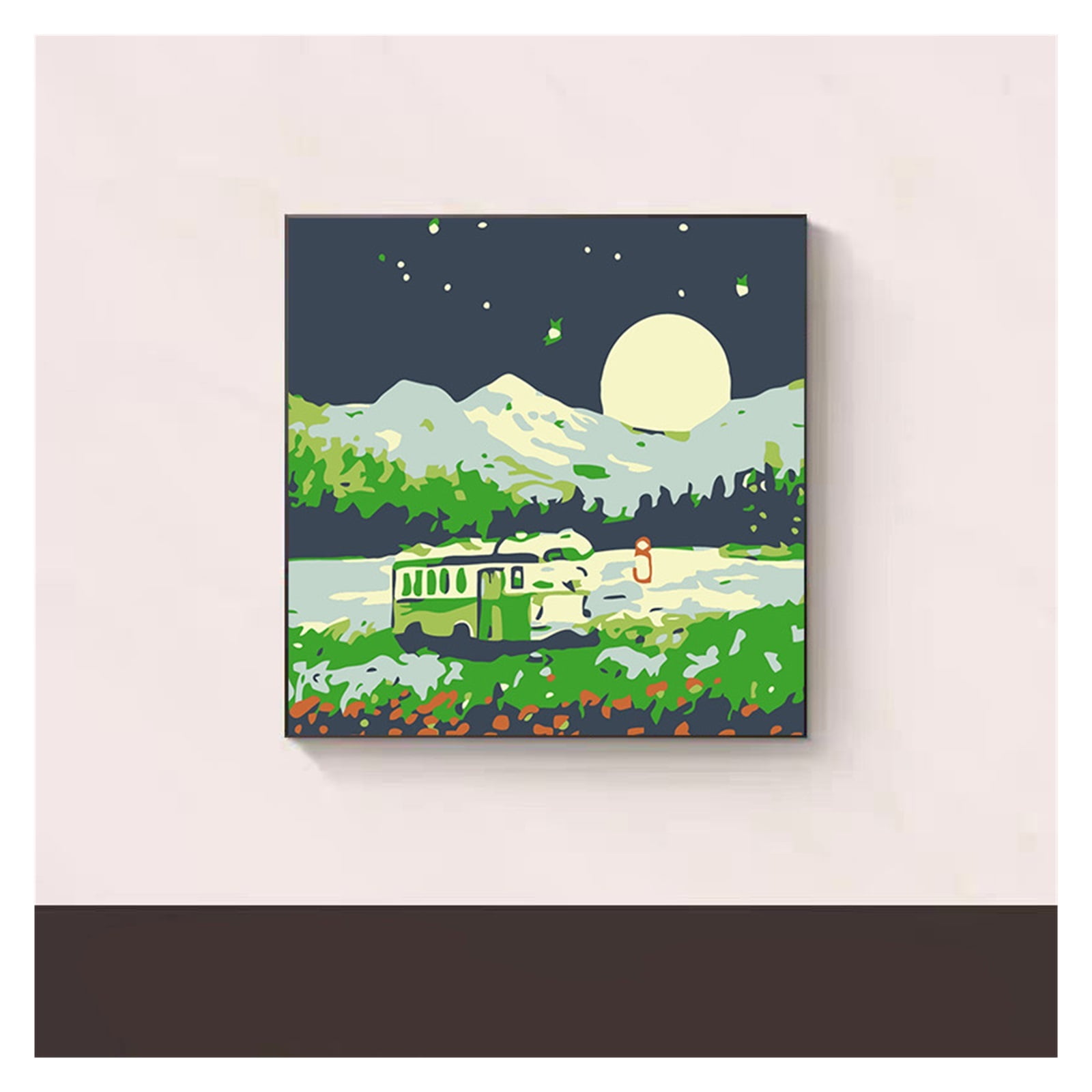 DIY Digital Oil Painting For Children Hand Painting Fill Oil Painting ...