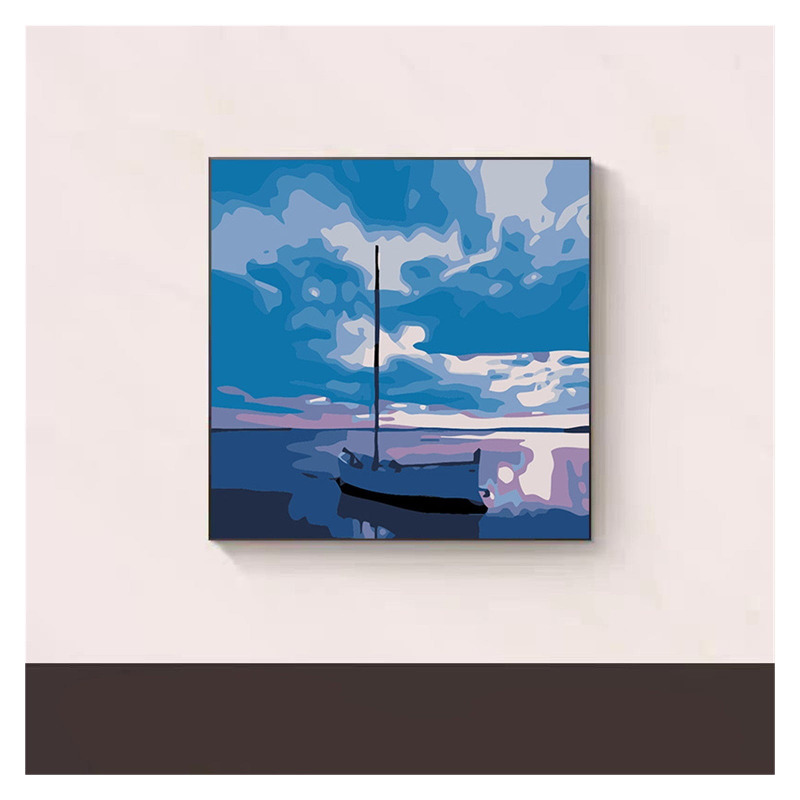 DIY Digital Oil Painting For Children Hand Painting Fill Oil Painting ...