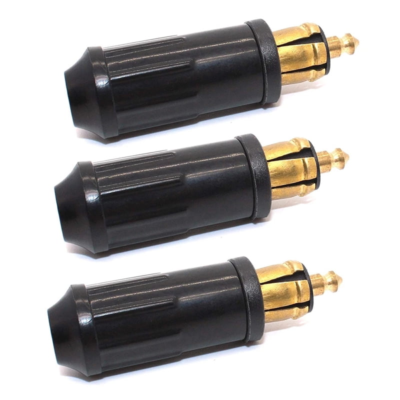 DIY Din Hella Male Plug Powerlet Plug European Type 12V Cigarette ...