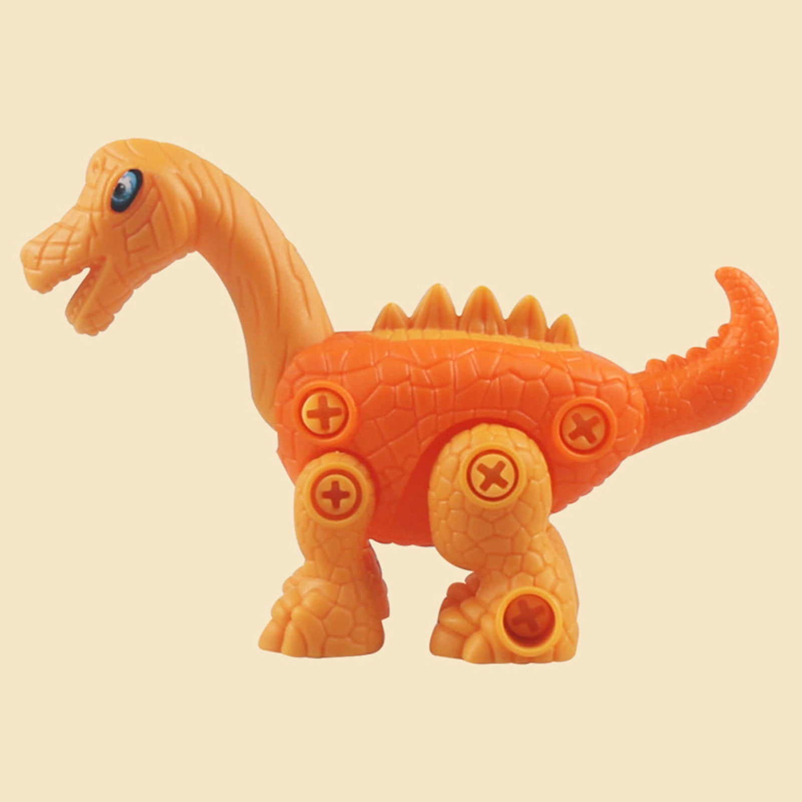 DIY Dinosaur Toy Set with Detachable & Flexible Joints, STEM Educational Building Kit for Kids ...