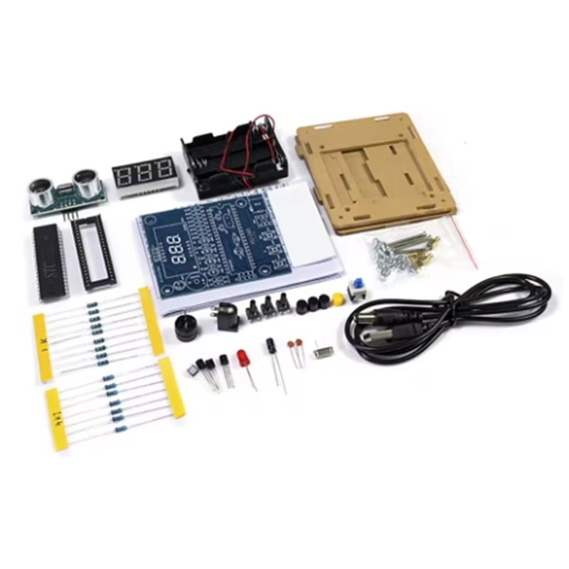 DIY Distance Measuring Loose Parts Distance Based on 51 Microcontroller ...
