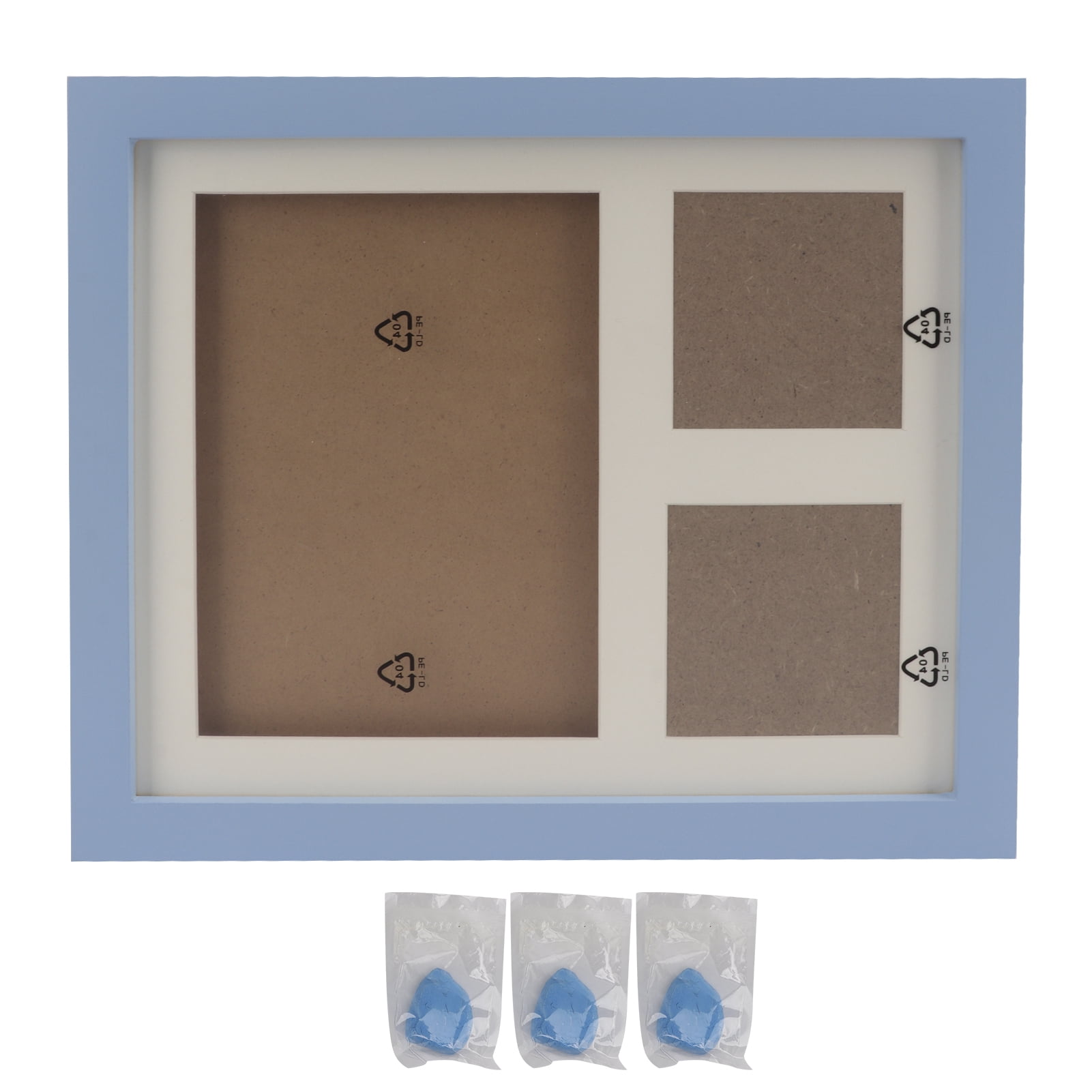 DIY Dog Paw Print Photo Frame Wooden Easy DIY Pet Memorial Picture ...