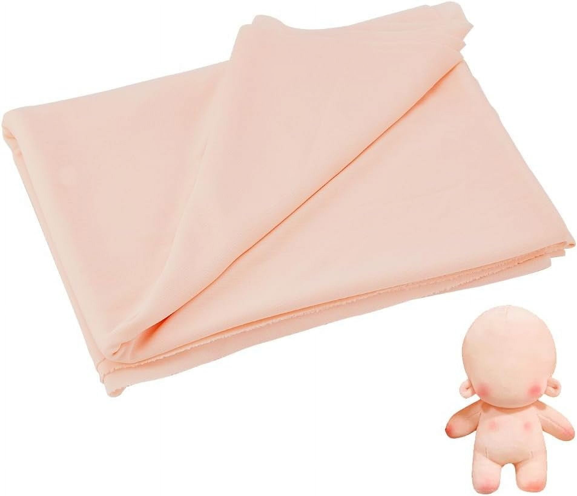 DIY Doll Making Fabric 59x35inch Cloth Doll Skin Color Fabric Doll DIY ...