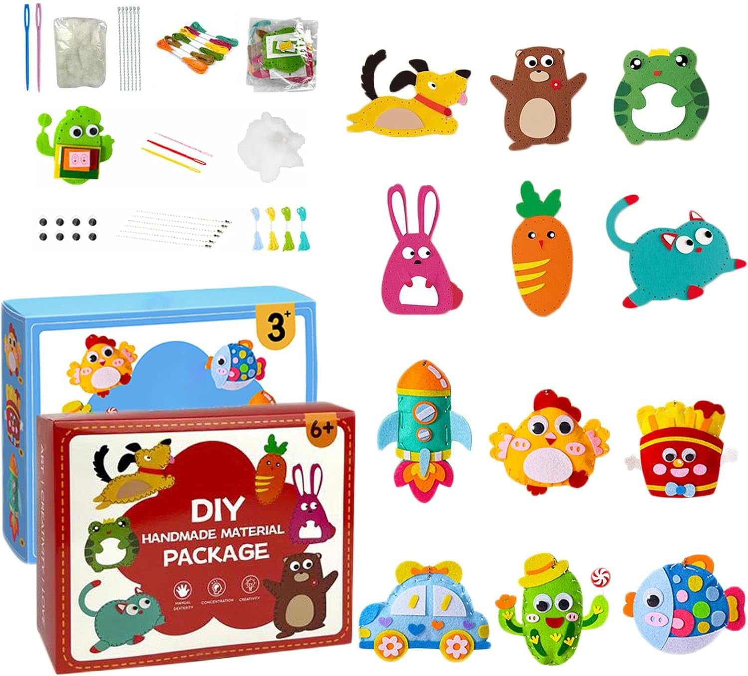 DIY Doll Sewing Toys, Whateveri DIY Doll Sewing Toys, Sewing Kit for ... DIY Doll Sewing Toys, Whateveri DIY Doll Sewing Toys, Sewing Kit for ...