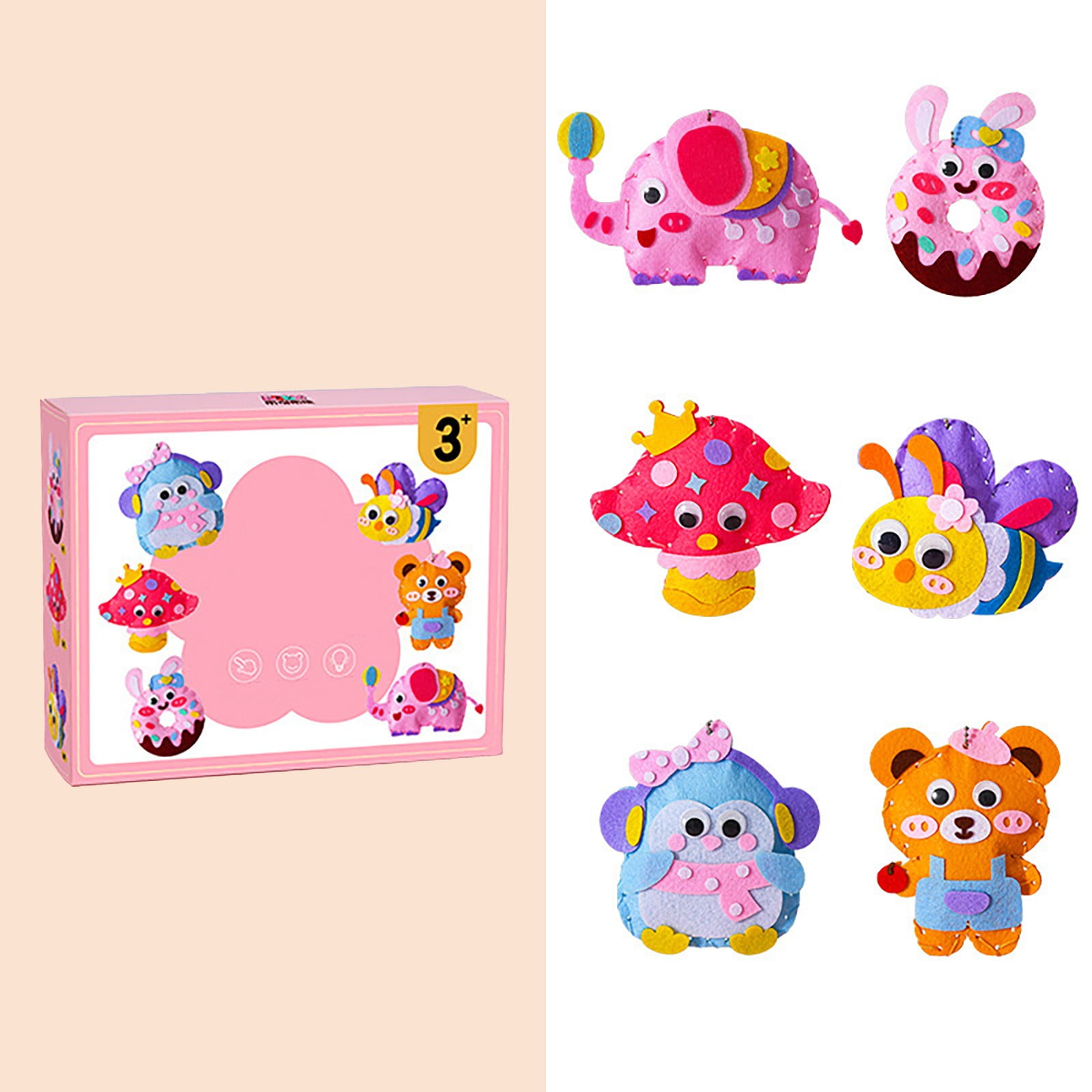 DIY Doll Sewing Toys Whateveri Sewing Kit For Kids Sewing Kit For ...